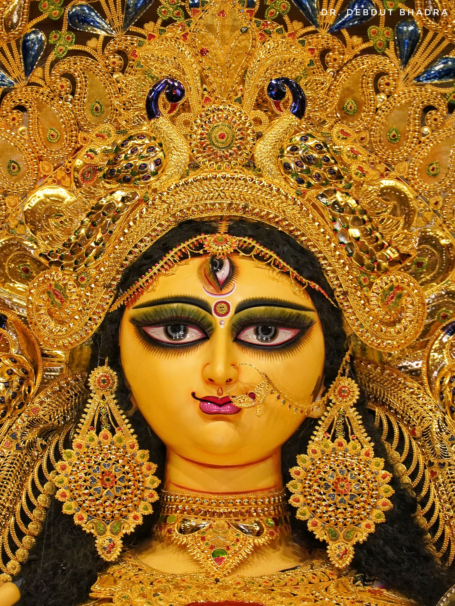 Hand Made Fiberglass Maa Durga Idols