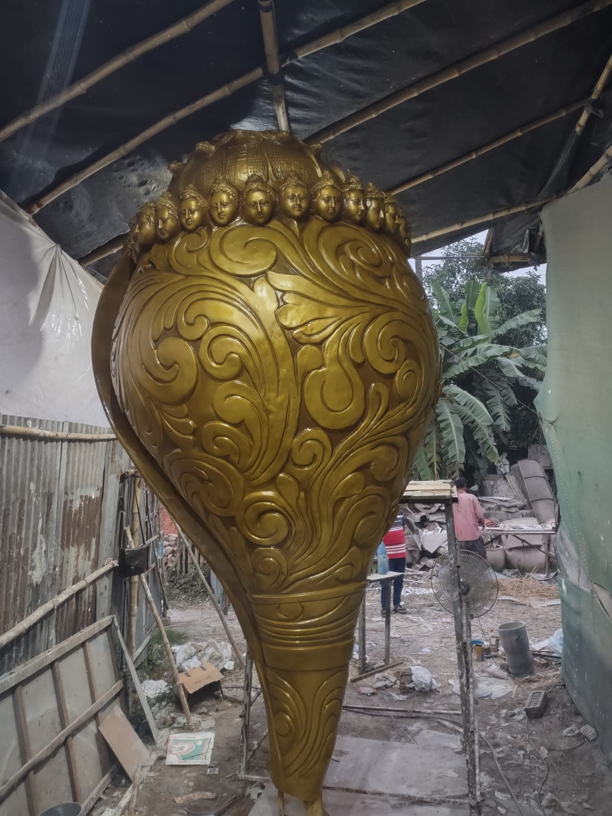 Fiberglass Vishwaroopam Statue