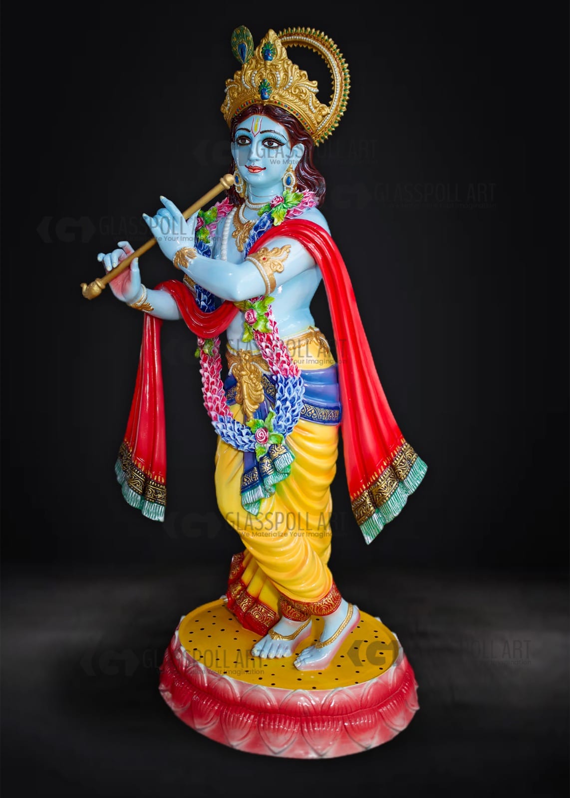 Fiberglass Krishna Statue || Krishna Statue Online || Krishna murti