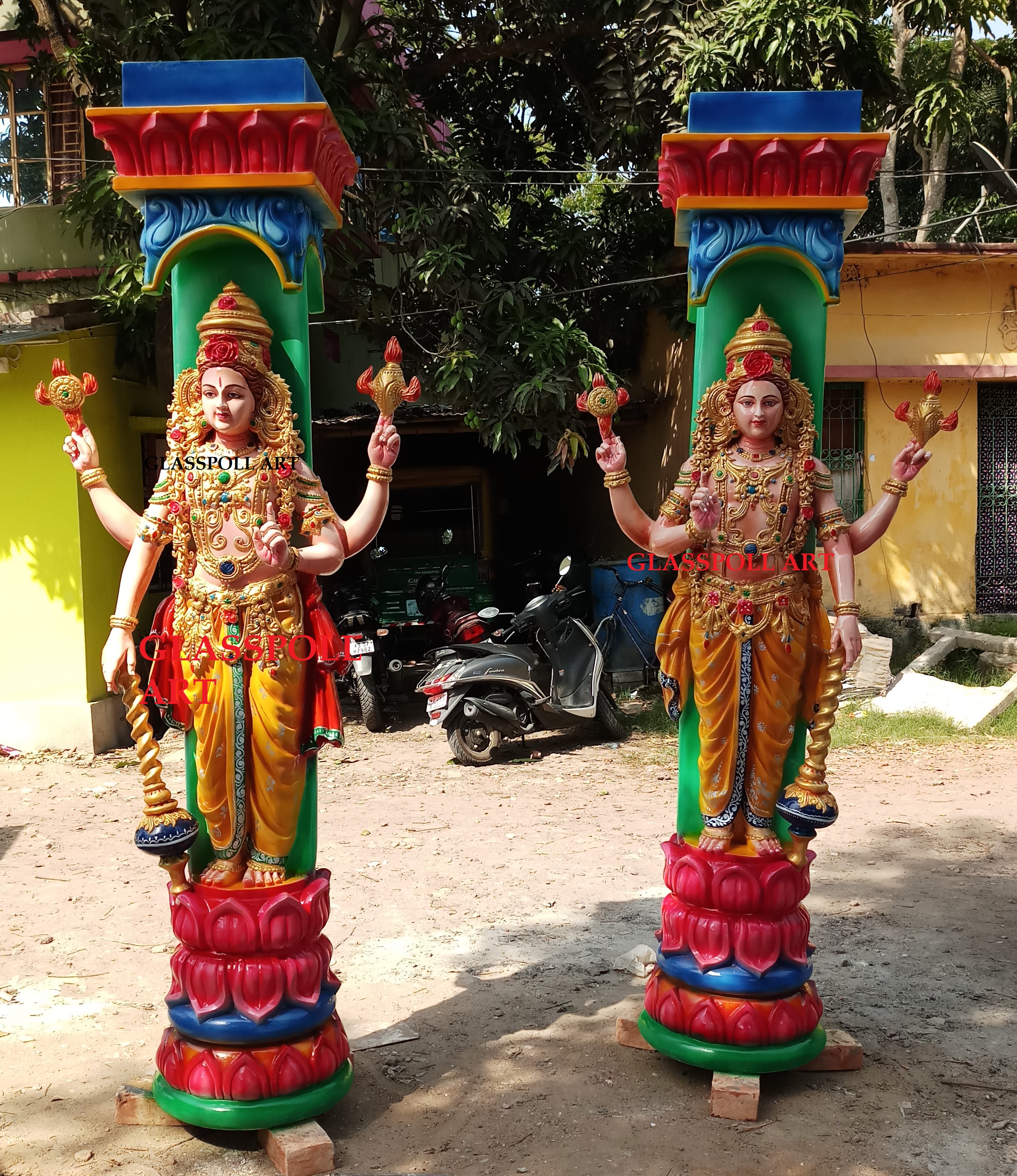 FRP TEMPLE PILLAR | FIBERGLASS TEMPLE PILLAR