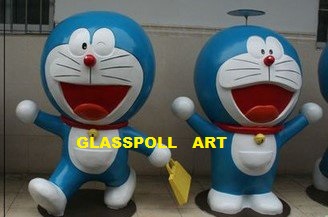 Fiberglass Doraemon Statue | FRP Doraemon Statue